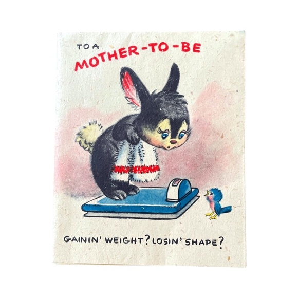 Other | Vintage Mid Century Mothertobe Illustrated Hallmark Hall ...